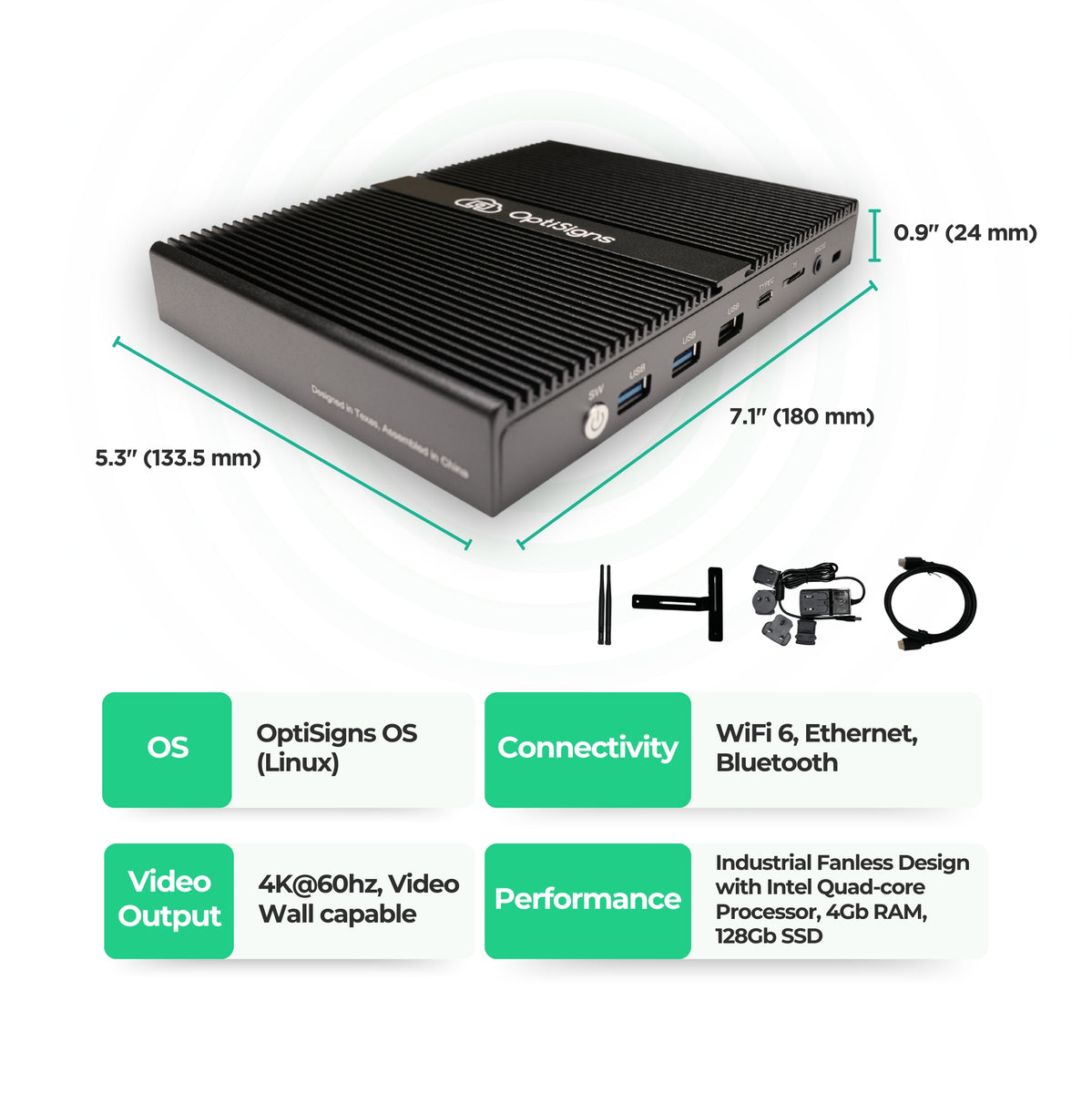 OptiSigns Pro Signage Player